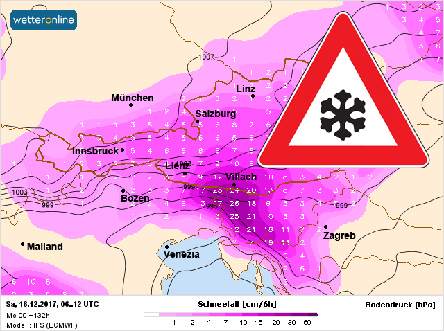 Weitere Schneefälle am Wochenende | wetter-linz.at